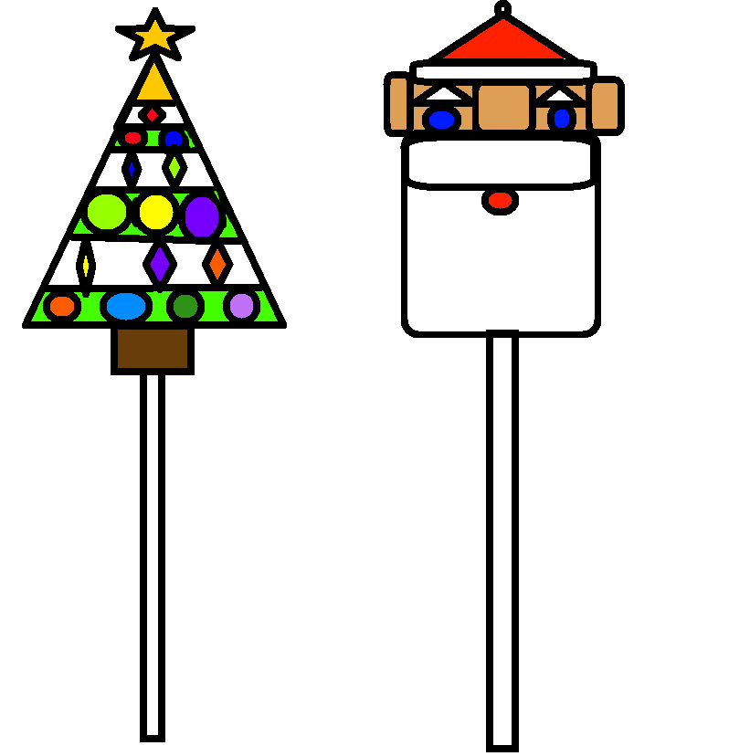 lollipop trees lollipop santa by Kevincarlsmith on DeviantArt
