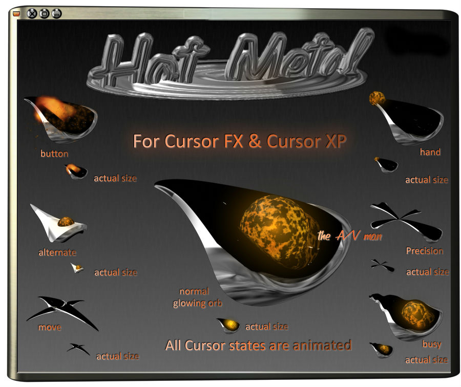 HOT METAL CURSOR by juanelloo on DeviantArt