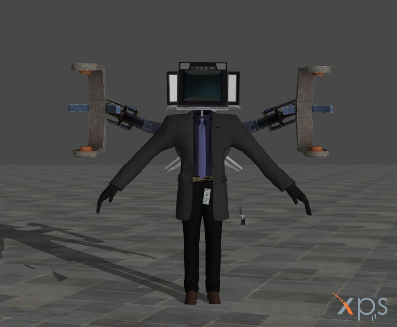 Large Tv Man for Xps by deadpoolsss on DeviantArt