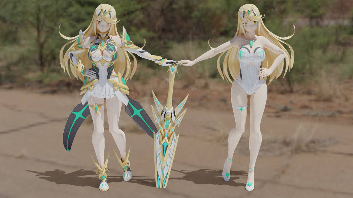 Mythra (Xenoblade Chronicles 2) - XPS by ShinyAegislash on DeviantArt Mythra (Xenoblade Chronicles 2) - XPS by ShinyAegislash on DeviantArt