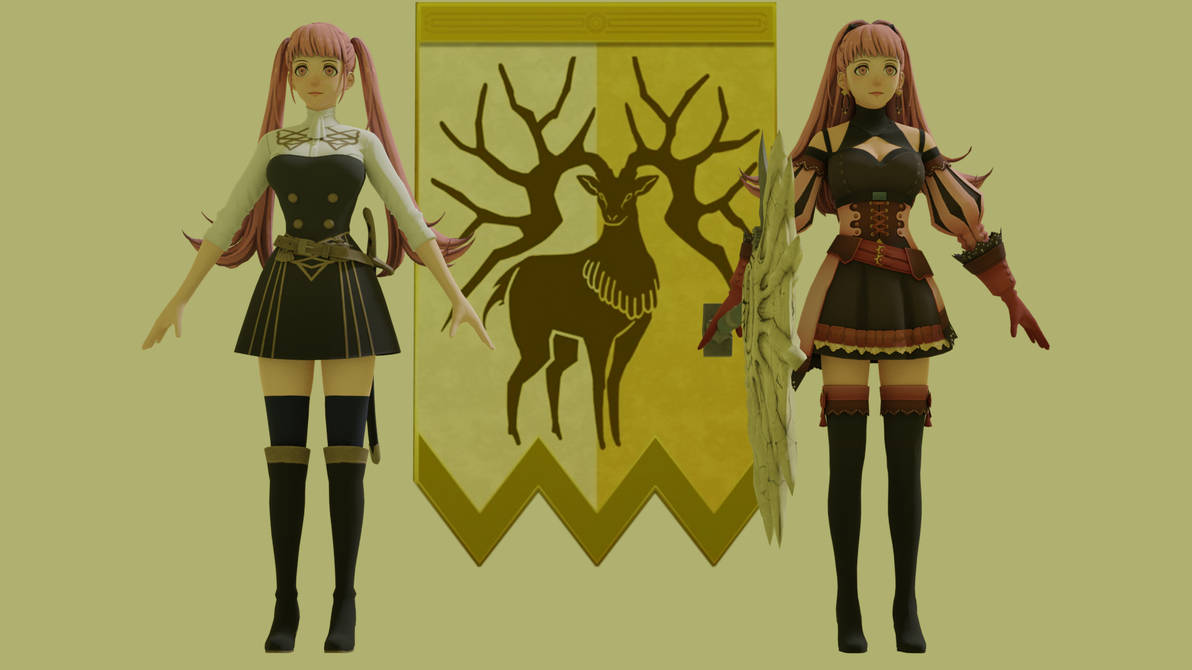 Hilda (Fire Emblem: Three Houses) - XPS by ShinyAegislash on DeviantArt