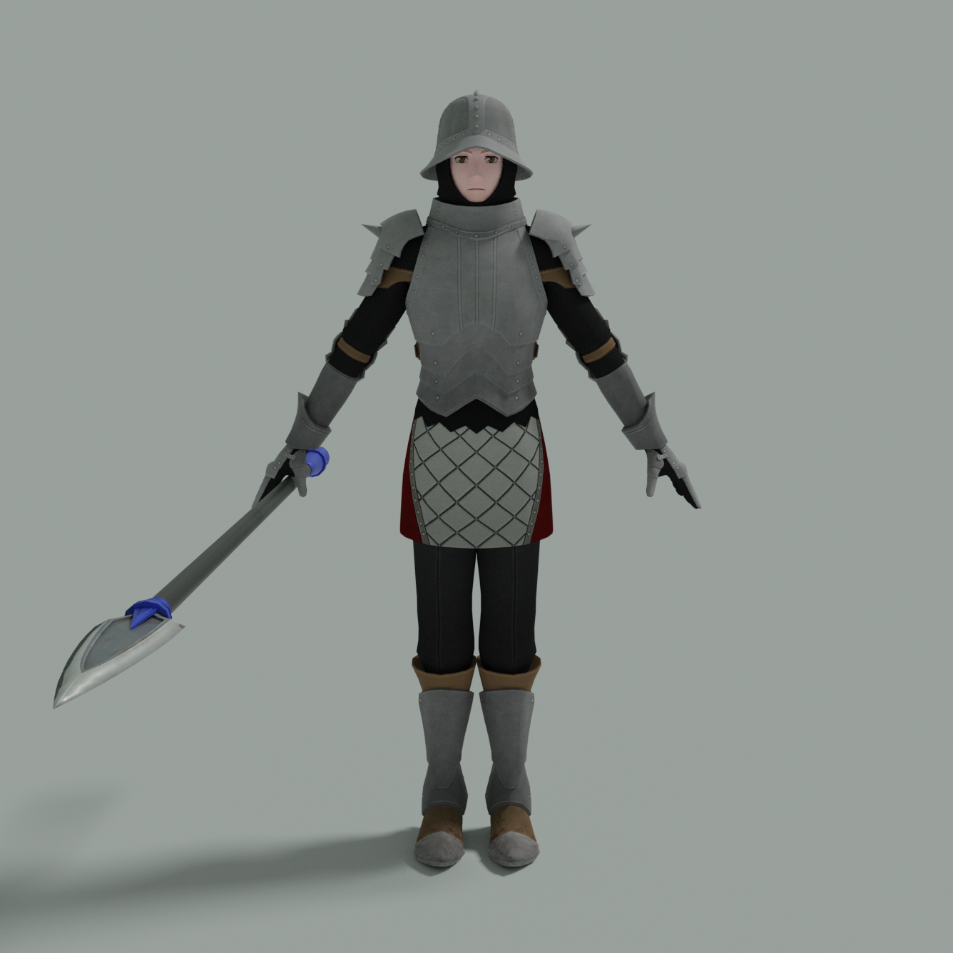 Gatekeeper/Male Soldier (FE3H) - XPS by ShinyAegislash on DeviantArt