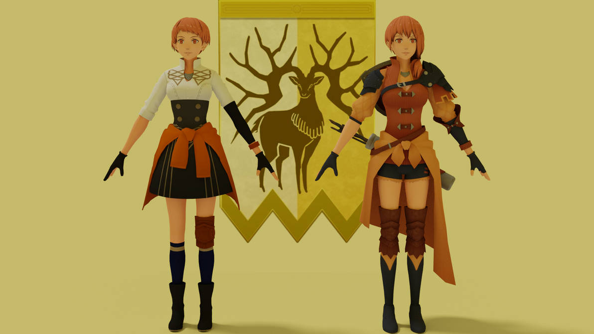 Leonie (Fire Emblem: Three Houses) - XPS by ShinyAegislash on DeviantArt