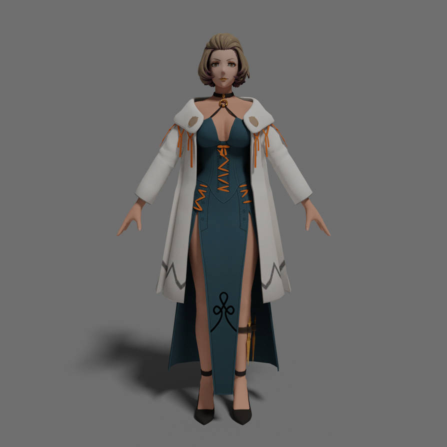 Manuela (Fire Emblem: Three Houses) - XPS by ShinyAegislash on DeviantArt