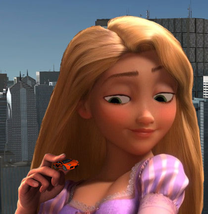 Rapunzel Smug Car Toss (Remastered) by CarCrushLover on DeviantArt