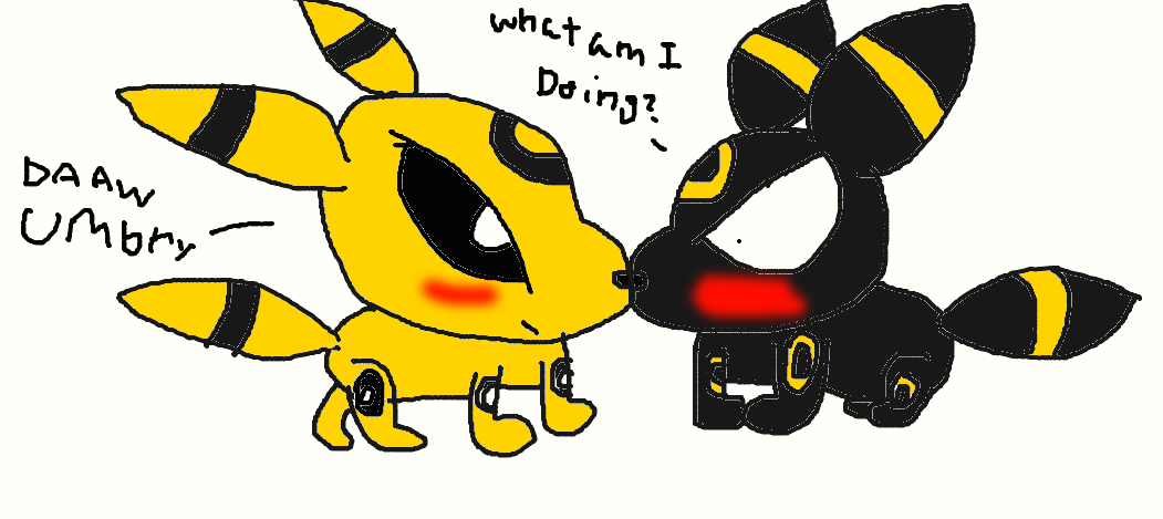 umbreon what did you do?! by kittydoseminecraft on DeviantArt