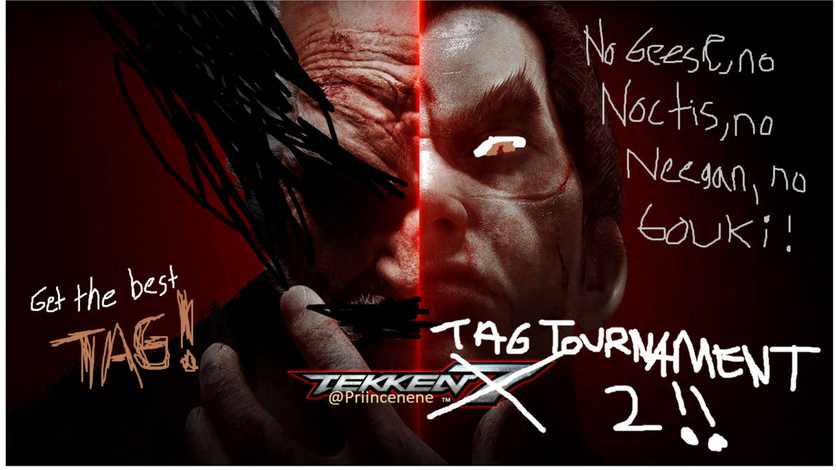 Tekken 7 Pc Mod Ttt2 Scribble Splash By Priincenene On Deviantart
