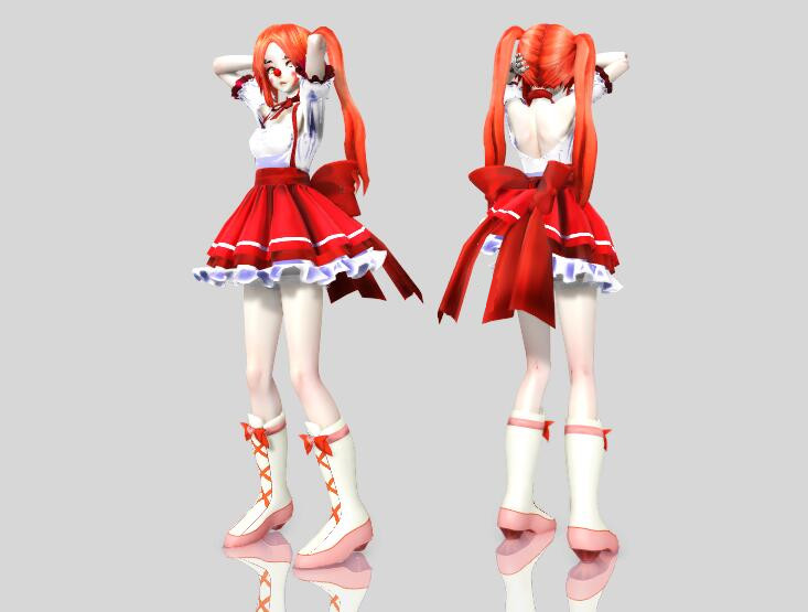 MMD FNAF SL - Baby Model dl by MIOOO00 on DeviantArt