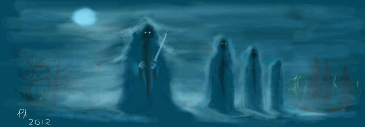 Ring Wraiths in the Mist by philippeL on DeviantArt