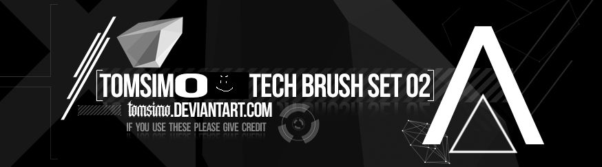 Tech Brush Set 02 by TomSimo on DeviantArt