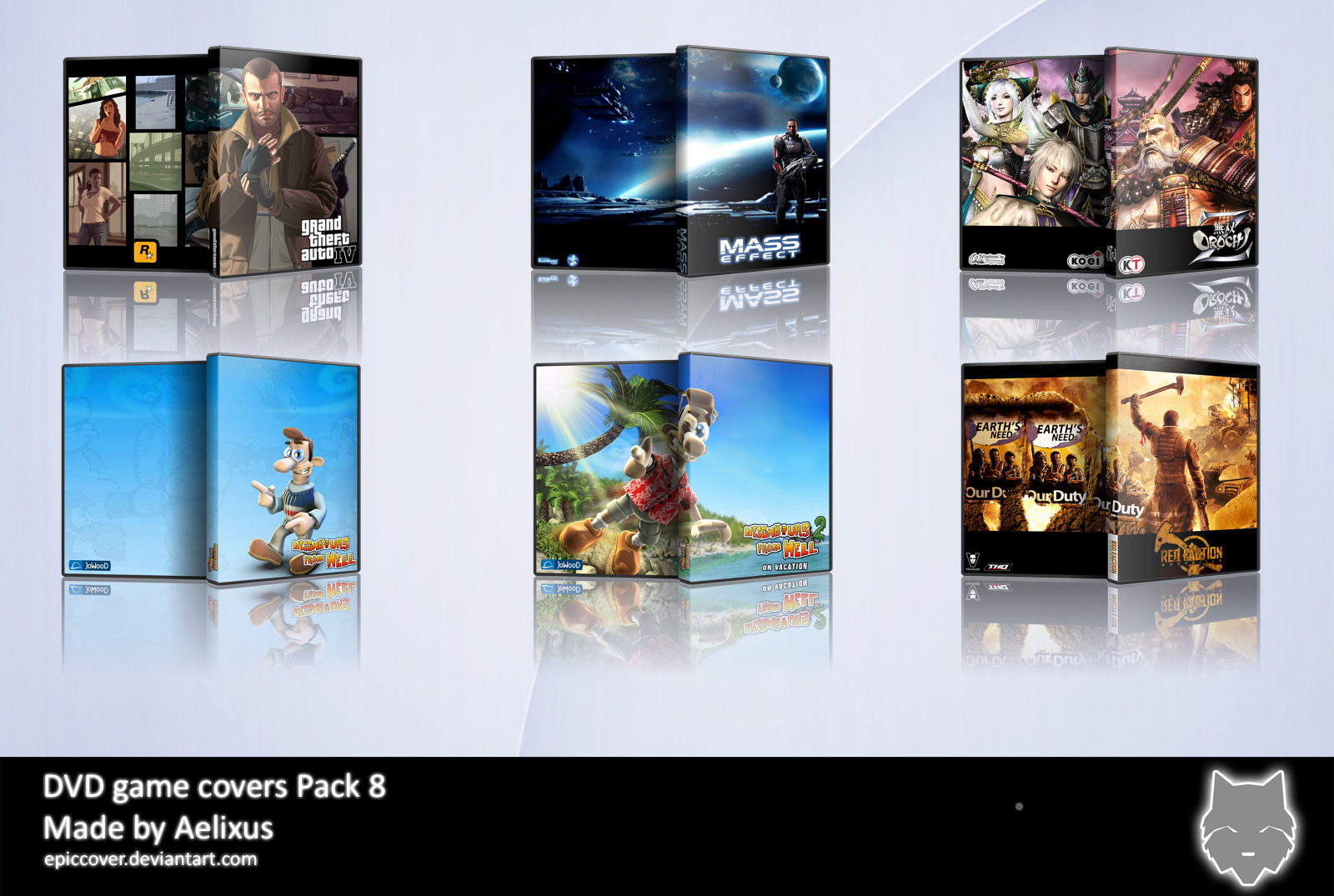 dvd game covers pack 8 by epiccover on DeviantArt