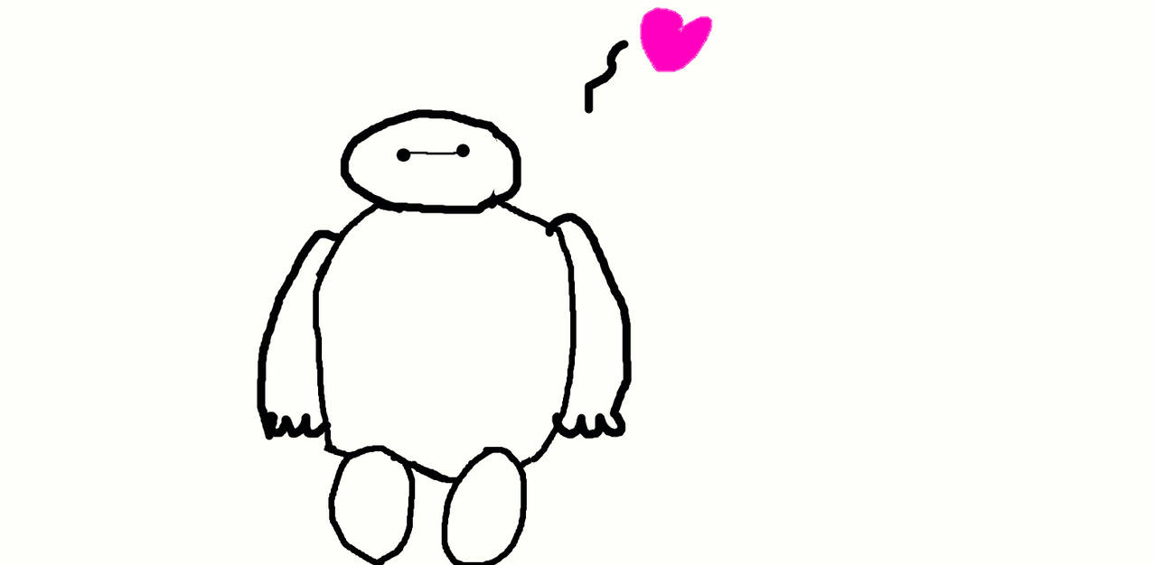 My drawing of Baymax by SpaceWolfArt on DeviantArt