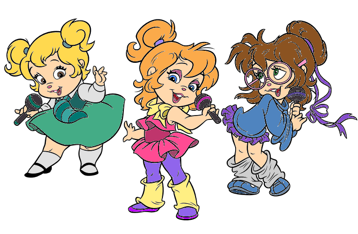 The Chipettes by bigdesmond21 on DeviantArt