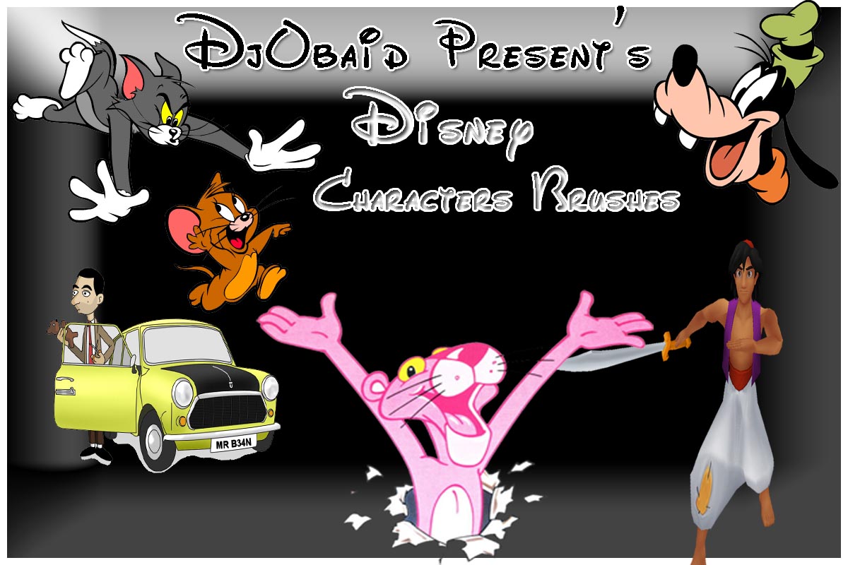 Disney Charcters Brushes By Dj by djobaid on DeviantArt