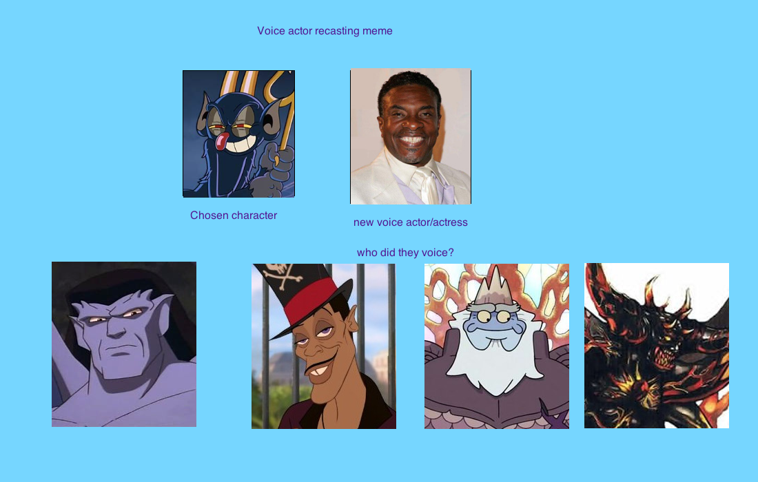 Recasting Voice Meme: Keith David as Devil by StephenBVoices on DeviantArt