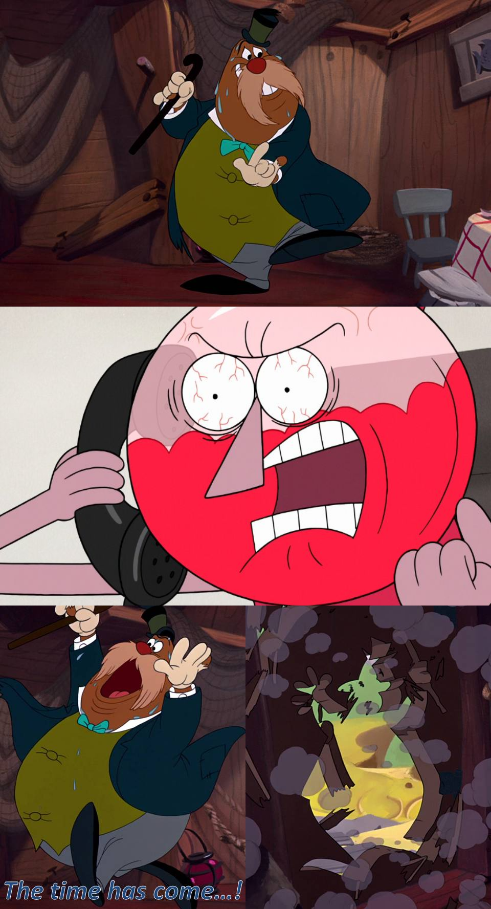 Benson Mad at the Walrus by StephenBVoices on DeviantArt