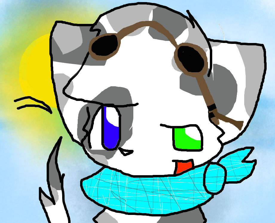 jakie the she-cat pilot by RedBerryKat on DeviantArt