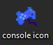console icon by koromi-ko on DeviantArt