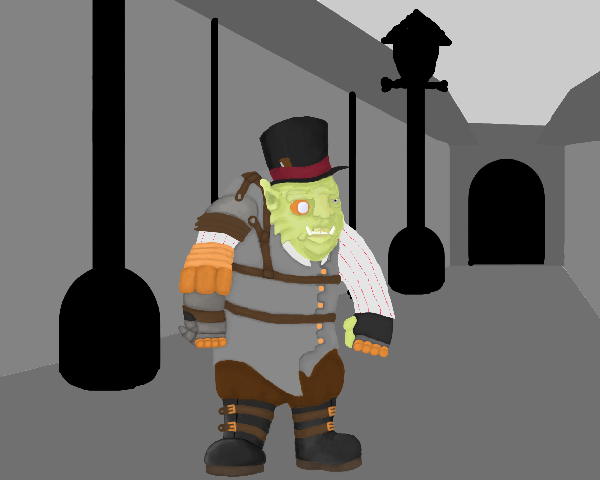 Caliban scene (wip) by psychopony666 on DeviantArt