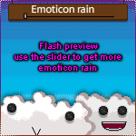 Emoticon rain by MenInASuitcase on DeviantArt
