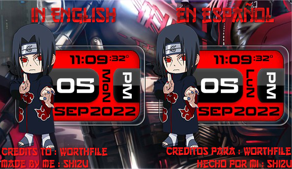 Itachi Calendar Rainmeter By Shi2u by shu2e on DeviantArt