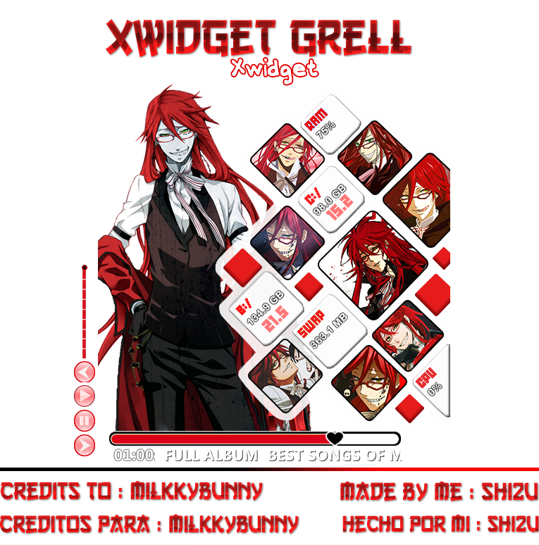 Xwidget Grell By Shi2u by shu2e on DeviantArt