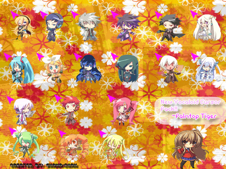 Vocaloid Cursor Pack 2 by Shana-chan07 on DeviantArt