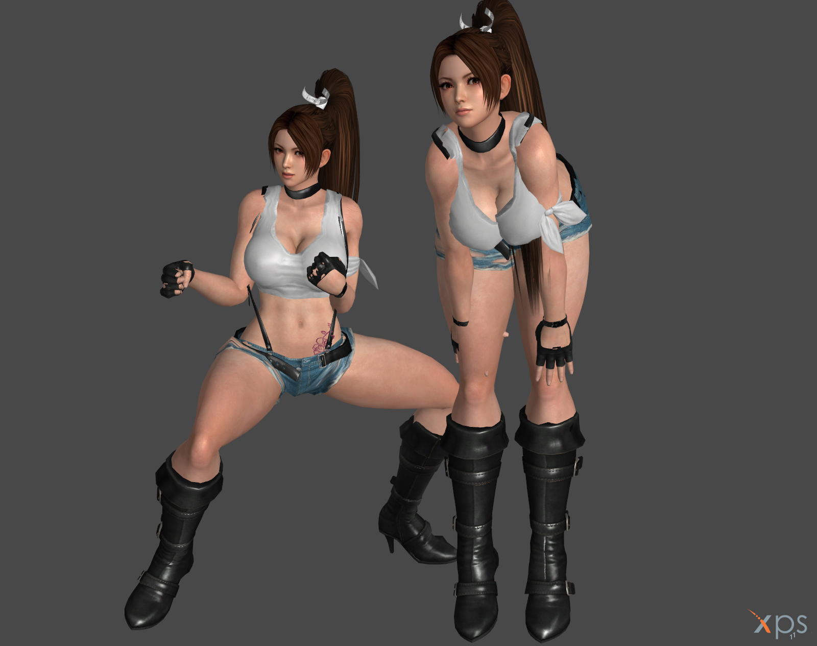 Mai Shiranui in Casual Outfit by Marcelievsky on DeviantArt