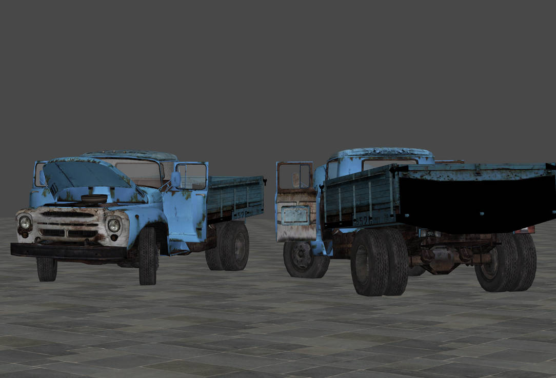 Civic ZIL-130 - Rigged by Marcelievsky on DeviantArt
