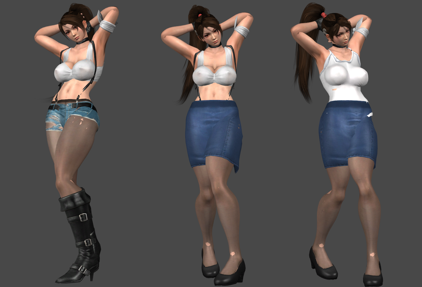 Mai Shiranui Casual (Bonus) by Marcelievsky on DeviantArt