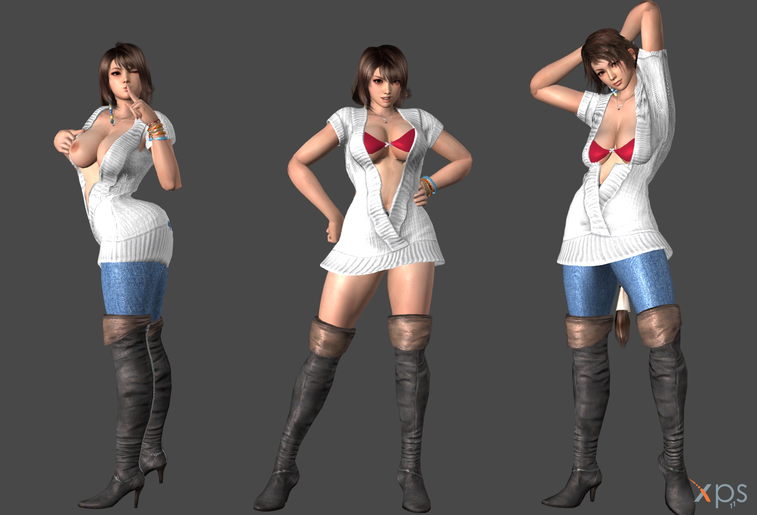 Mai Shiranui Casual 3 by Marcelievsky on DeviantArt