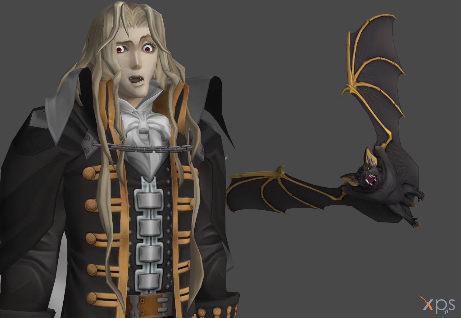 SSBU Alucard + Bat by Marcelievsky on DeviantArt