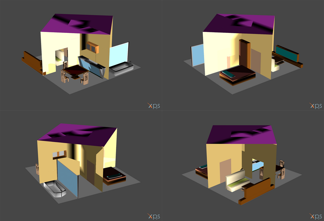 Isometric House by Marcelievsky on DeviantArt