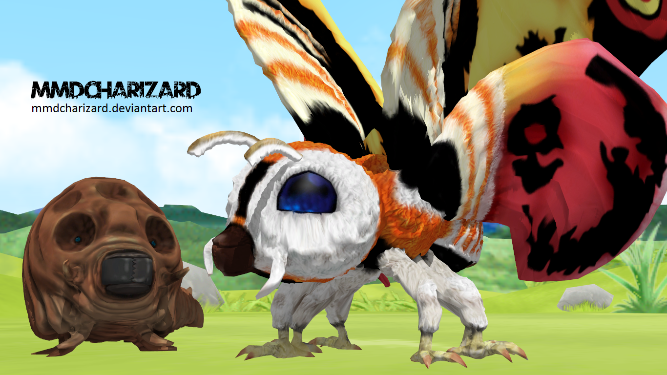 MMD Newcomer - PS3/PS4 Mothra V2 -DL MOVED- by MMDCharizard on DeviantArt