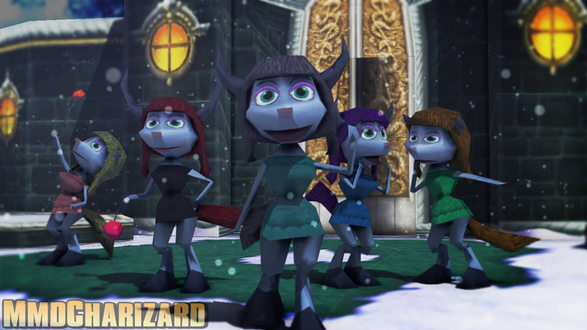 MMD Spyro - Fauns (PS1 model) +DL+ by MMDCharizard on DeviantArt