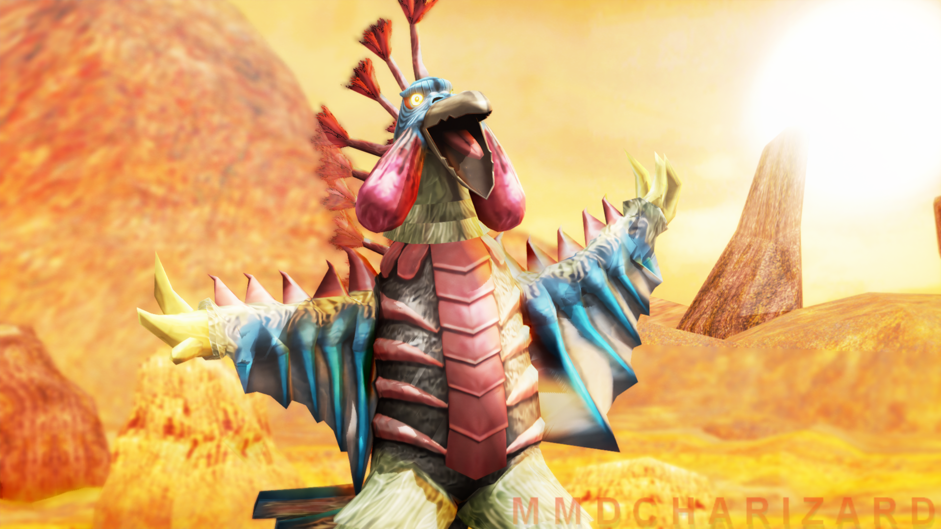 MMD Ultraman - Enhanced Birdon +DL+ by MMDCharizard on DeviantArt