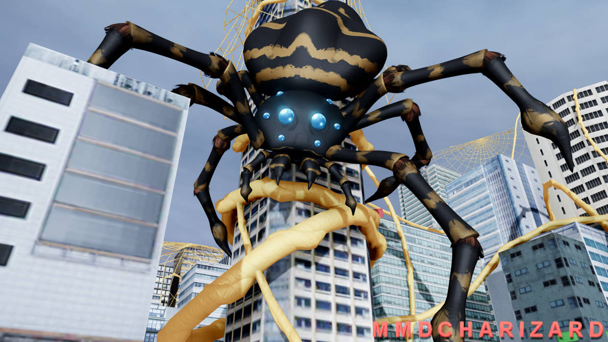 MMD - JJJ's Kumonga (Final Wars) +DL+ +BLEND/FBX+ by MMDCharizard on DeviantArt