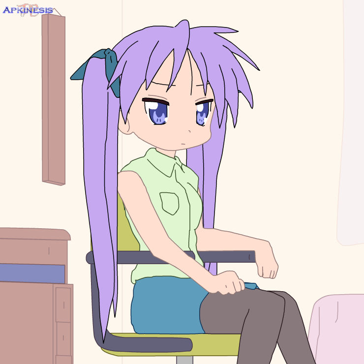Anime Studio Test: Kagami Seat by Apkinesis on DeviantArt