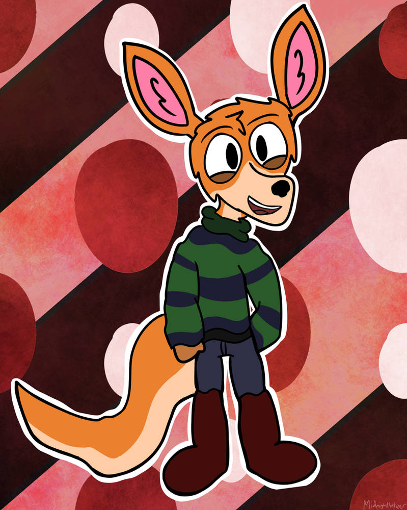 A Canadian Kangaroo - Request by Midnightbatizer on DeviantArt