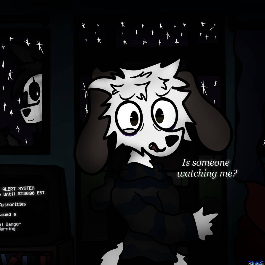 Oliver and Someone is Watching Him by Midnightbatizer on DeviantArt