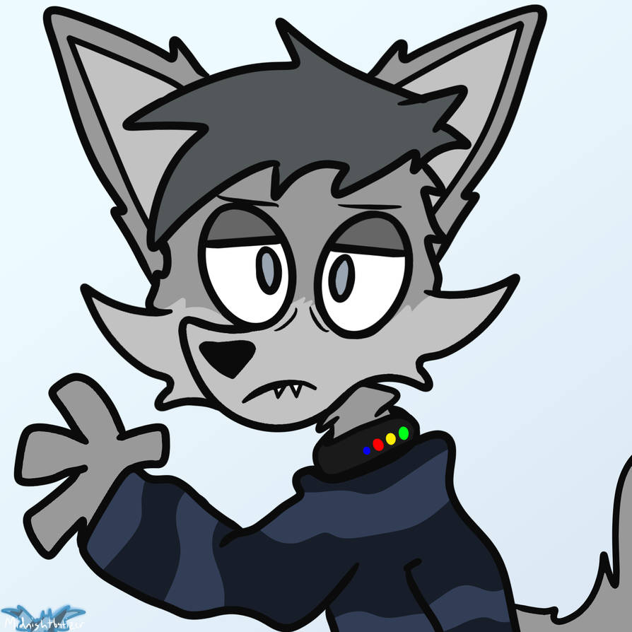 Sixth Art Attack - A Blind Wolf named Lucky by Midnightbatizer on ...