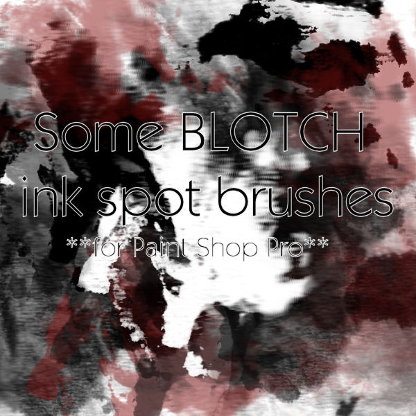 Ink Blotch - PSP brushes by calthyechild on DeviantArt
