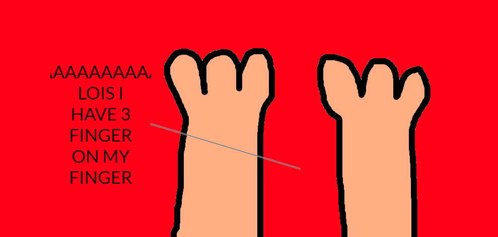 peter griffin have 3 finger on his foot by alan-the-animeartist on ...