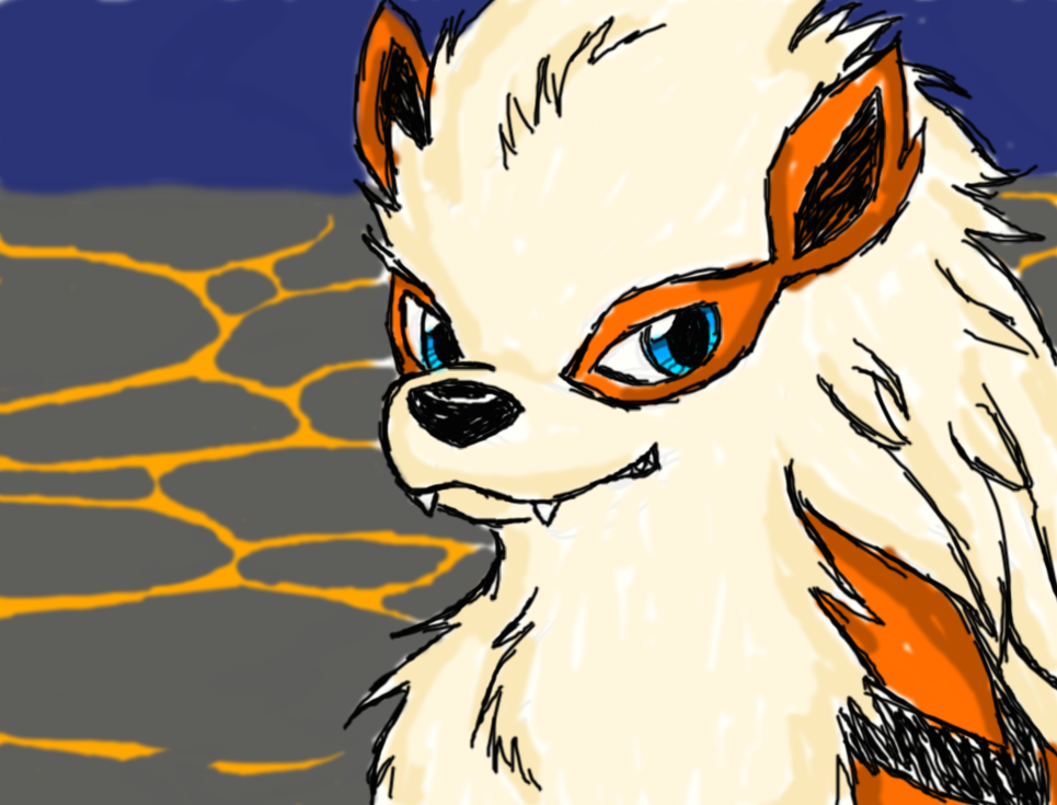 Volcano dog by Deoxtri on DeviantArt