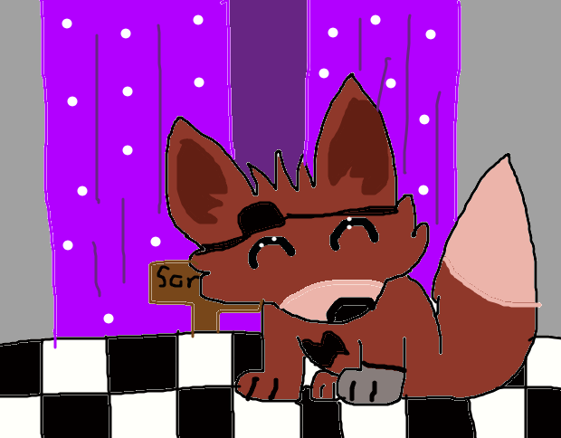 Chibi Foxy by CreamyCat5 on DeviantArt