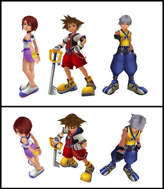 [MMD]KH1 Pose Pack by Aisuchii on DeviantArt