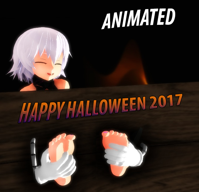 MMD Halloween 2017 Jackie's ticklish massage by Zeeahj on DeviantArt