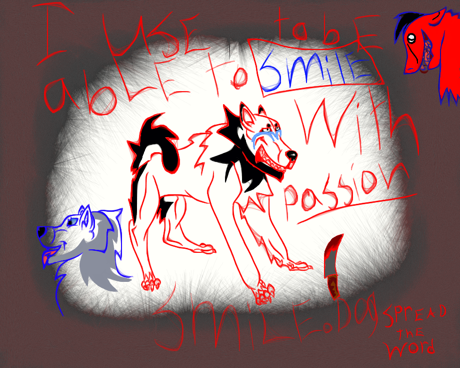 smile.dog by rainbowwolvescheese on DeviantArt