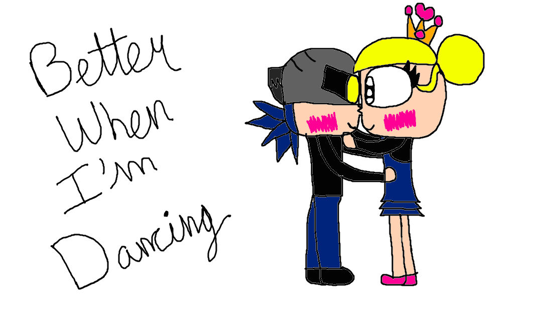 Gijinka!Meta Knight x Gijinka!Jewel: Dancing by jordanpls on DeviantArt