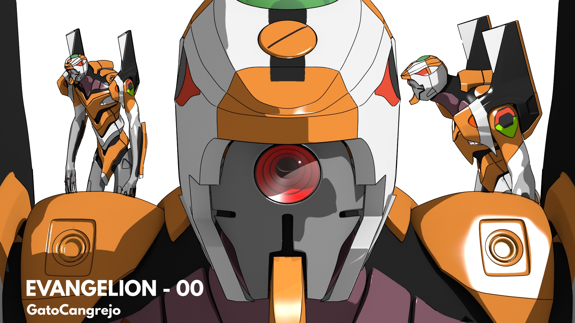 3D Model Eva00 by GatoCangrejo on DeviantArt